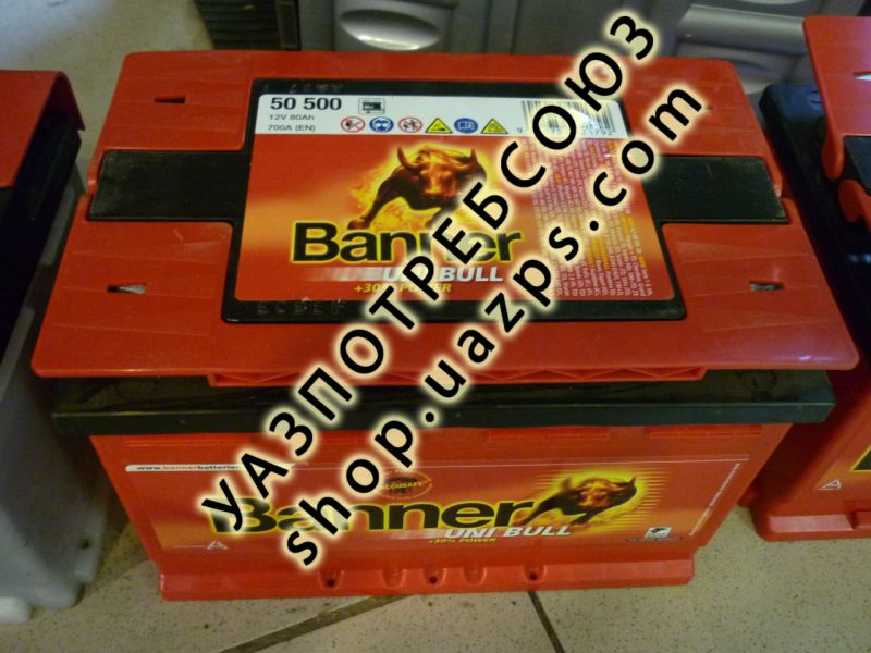Купить Аккумулятор BANNER UNI BULL 80 а/ч (278ммx175мм) 4 клеммы ...