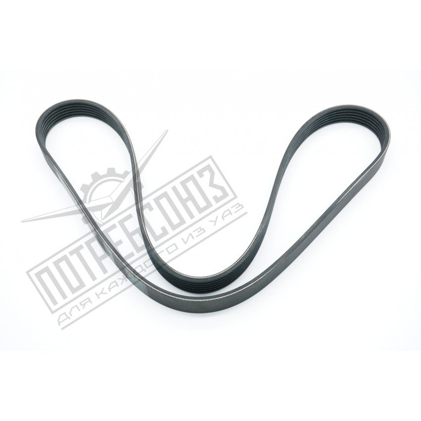 Ремень 6PK1190 привода насоса ГУР УАЗ ХАНТЕР (дв.409) с 2008 г.в ...